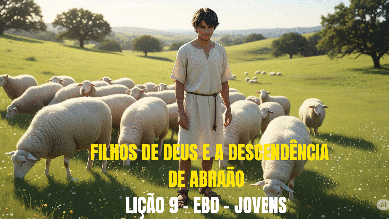 LIÇÃO 9: FILHOS DE DEUS E A DESCENDÊNCIA DE ABRAÃO - Palavra Forte de Deus